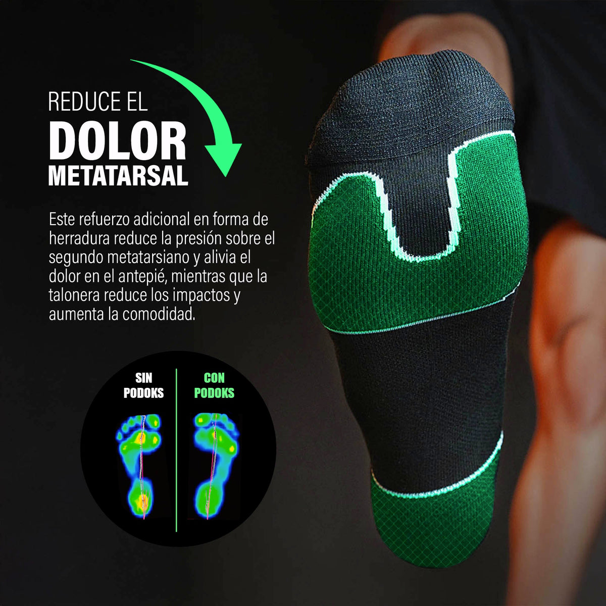 Calcetines Podoks Metatarsalgia | Alivio para el dolor metatarsal